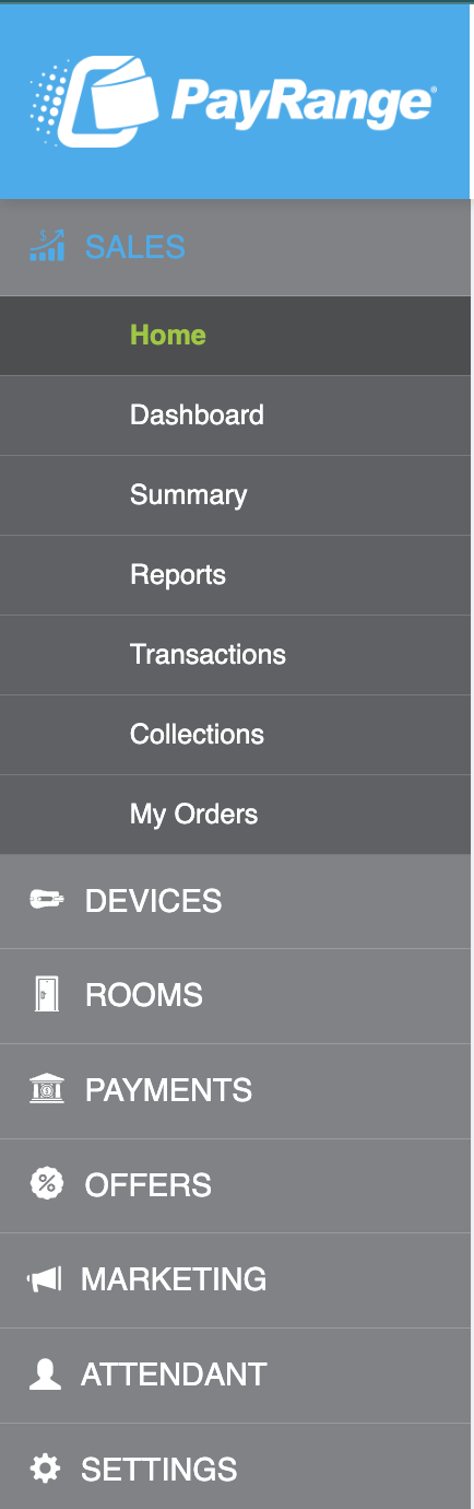 Sales Section Overview Payrange Support